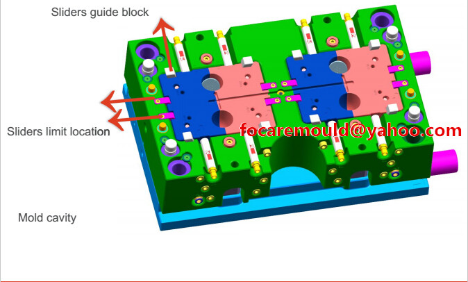 plastic injection molding core collapsible Chine cap mould – china ...