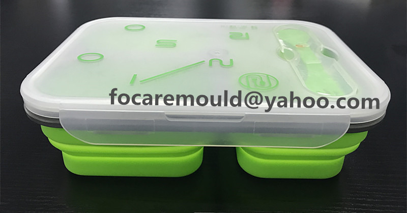 Silicone Collapsible Lunch Bento Box 2K – china quality 2k molds maker
