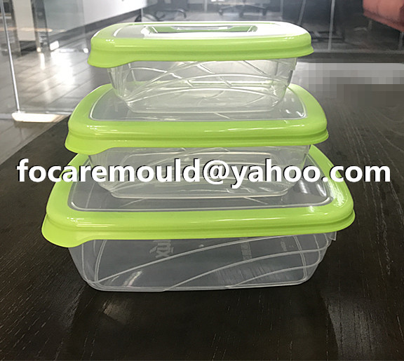 double color food containers – china quality 2k molds maker