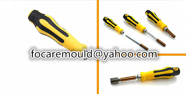 double color injection mold bolt driver – china quality 2k molds maker