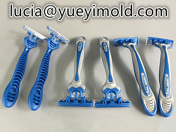 double colour injection mold shaver handles – china quality 2k molds maker