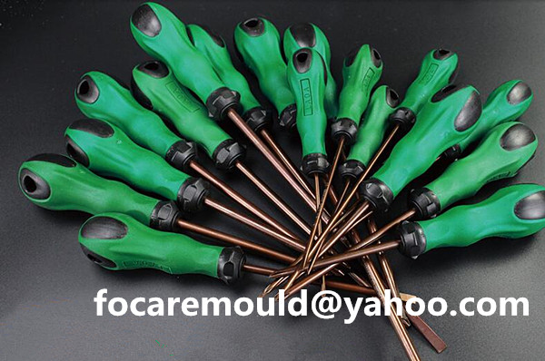 two color screw driver mold – china quality 2k molds maker
