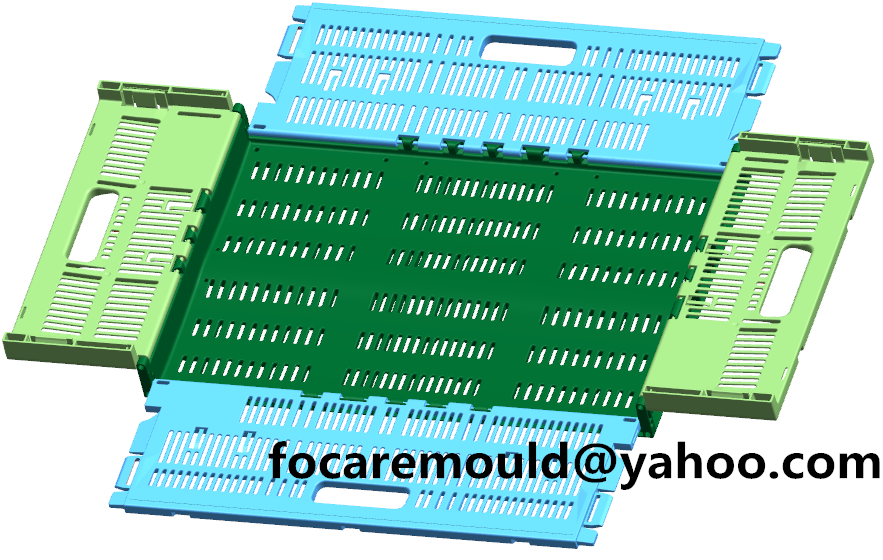 folded circulating box mold – china quality 2k molds maker