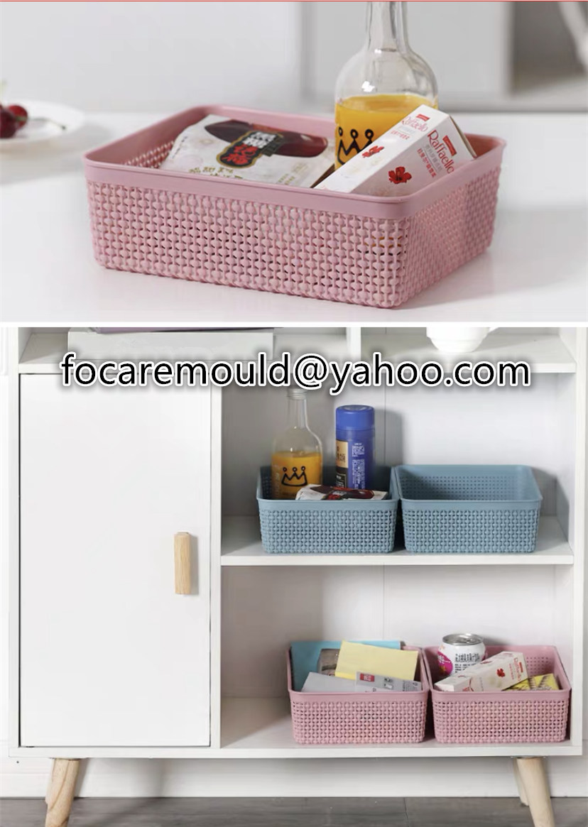 plastic storage tray rattan mold design – china quality 2k molds maker