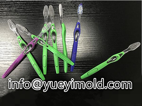 12+12cav 2 component toothbrush in mold rotary – china quality 2k molds ...