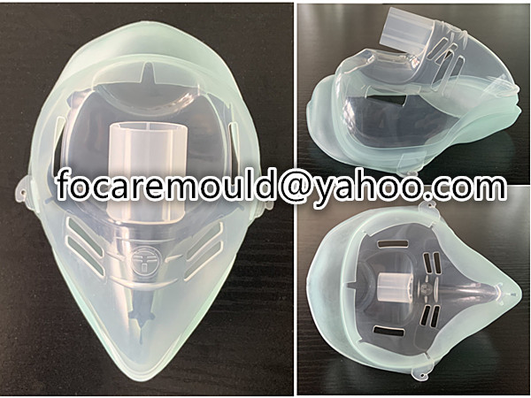 dual colour adult oxygen respirator mask – china quality 2k molds maker