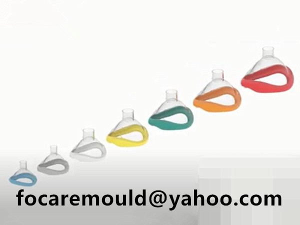 two tone oxygen therapy mask – china quality 2k molds maker