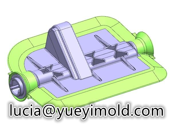 two color leg flap mold – china quality 2k molds maker
