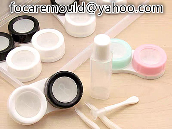 double coloured contact lens travel case – china quality 2k molds maker