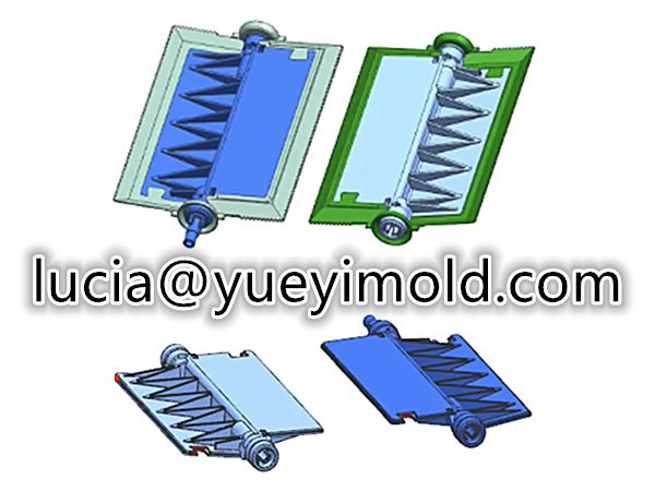 2 component ram air flap mold – china quality 2k molds maker