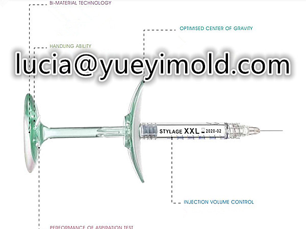 bi material hyaluronic prefilled syringe mold – china quality 2k molds ...