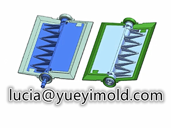 multi shot temperature partition flaps mold – china quality 2k molds maker
