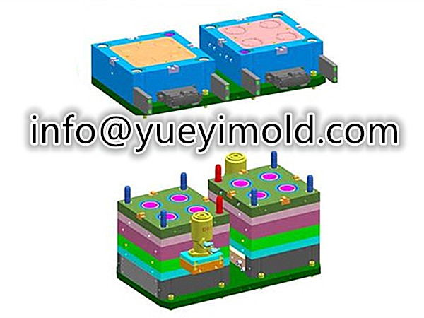 2k cosmetic cap mold – china quality 2k molds maker