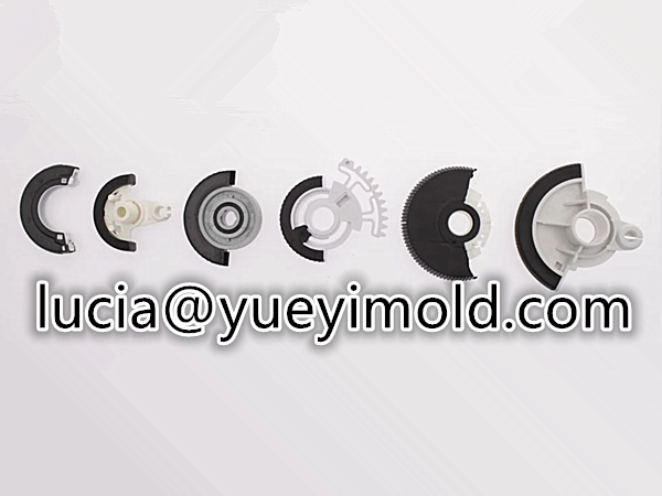 two color car knob clip mold – china quality 2k molds maker