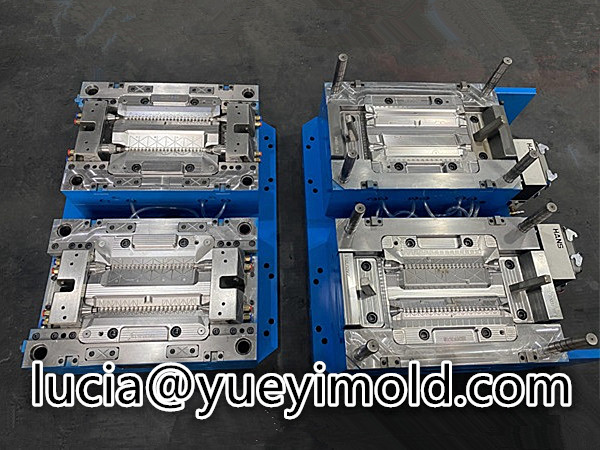 multi shot automotive AC flap mold – china quality 2k molds maker