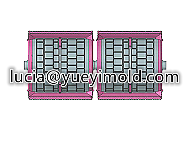 two shot temperature regulating flap mold – china quality 2k molds maker